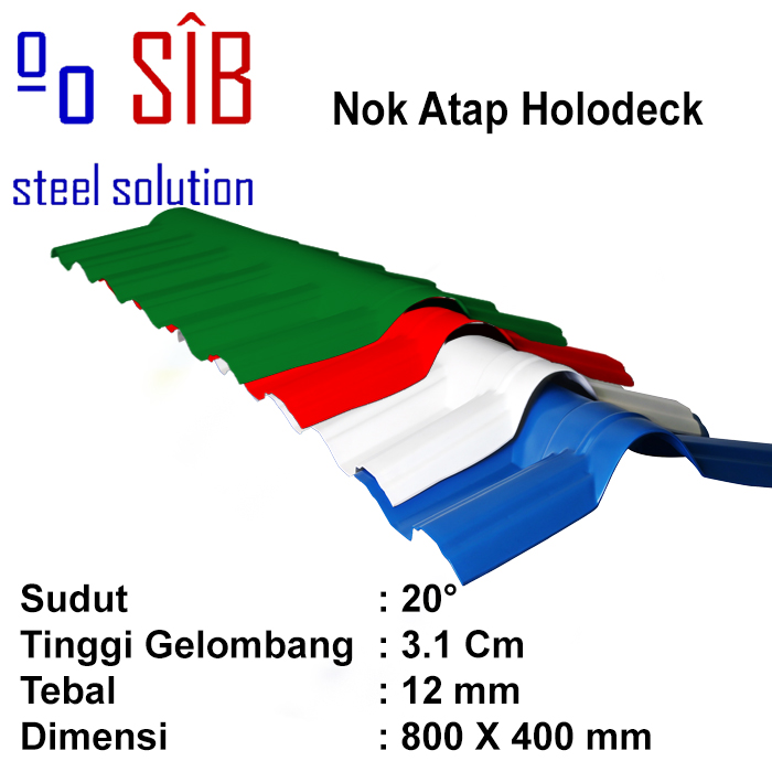 Jual Nok Atap Holodeck - Sarana Inti Baja